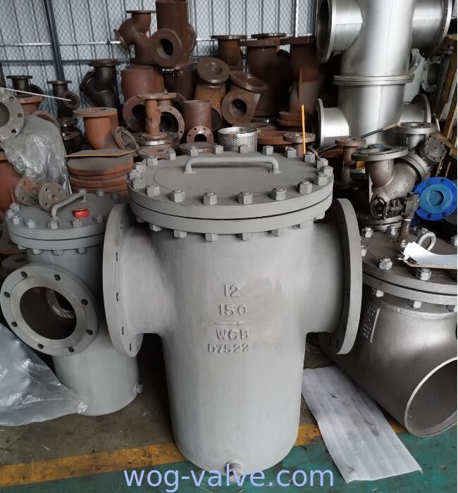 China 6 Inch Basket Type Strainer / Flanged Basket Strainer A216wcb ...